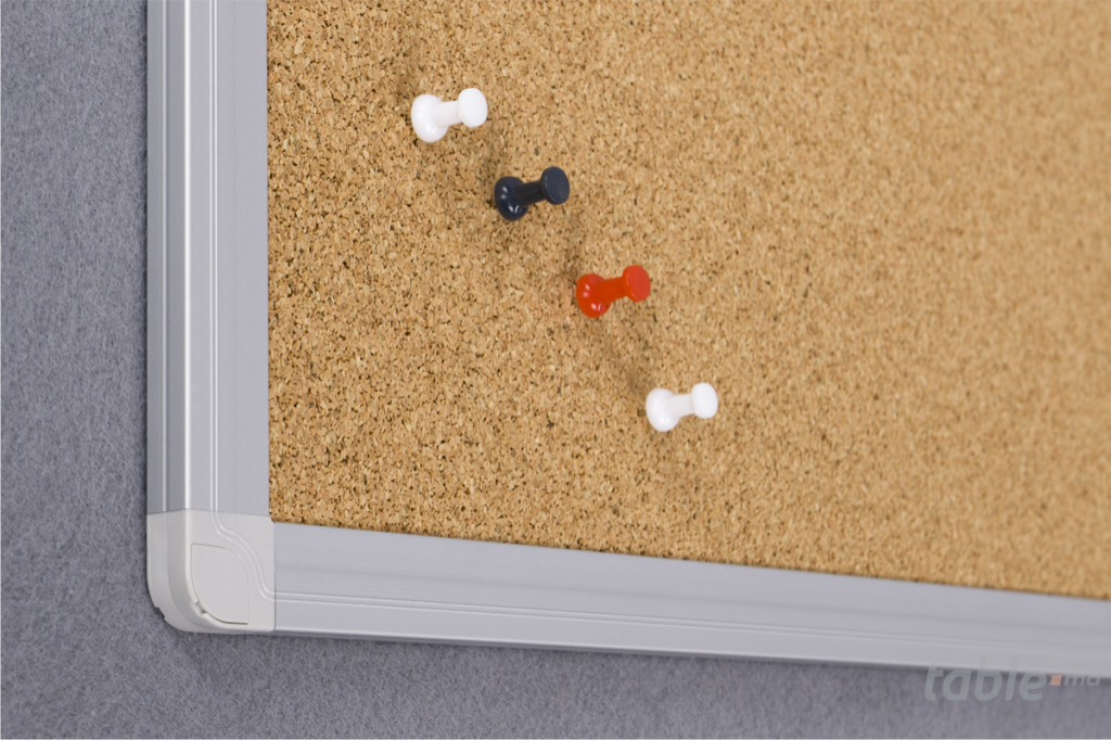 Tabla din pluta eco 120x80. Tabla avizier. Tabla pentru anunțuri ...