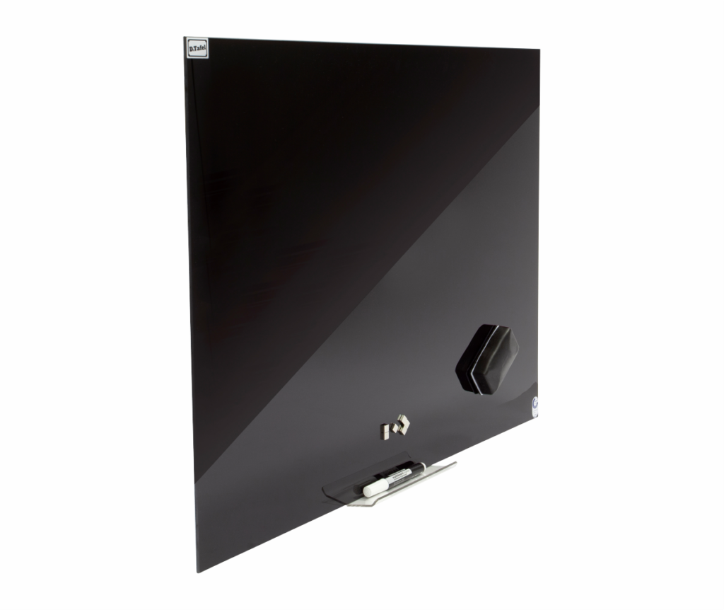 Tabla sticla 120x90 neagra magnetica Tafel. Table pentru birouri, casă.