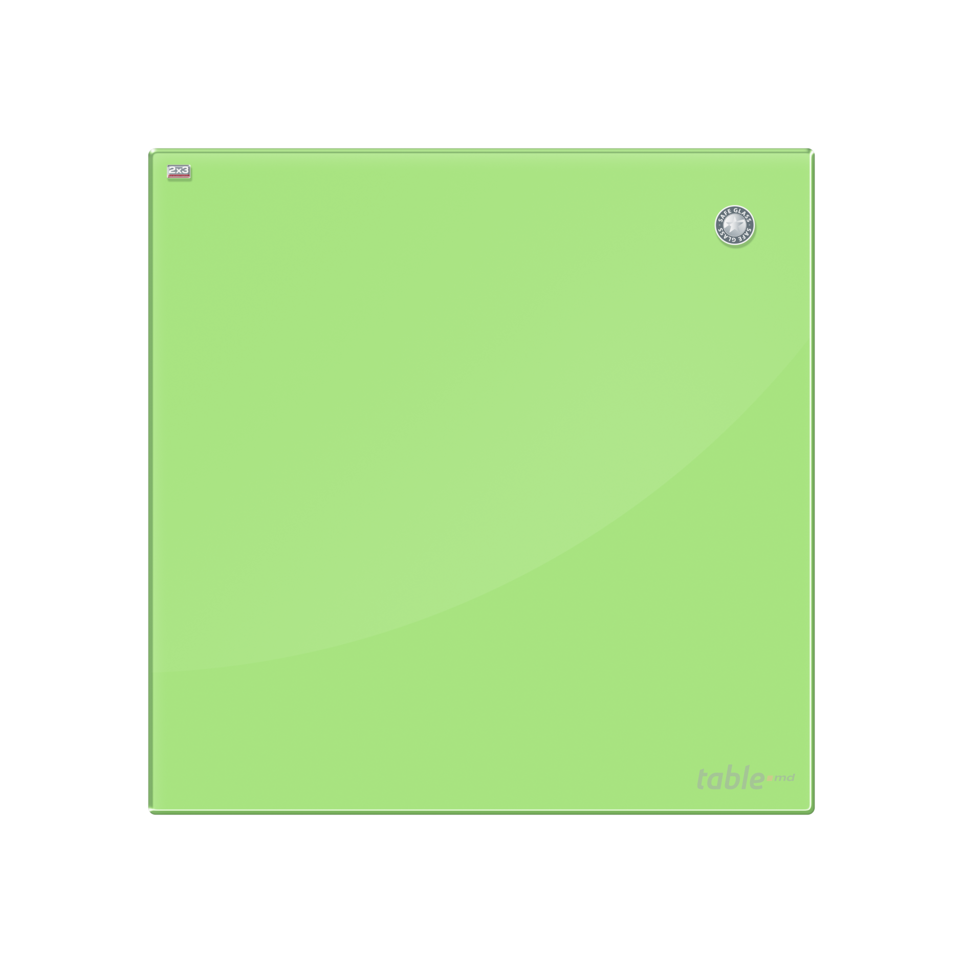 Tabla din sticla magnetica verde, tabla sticla pentru scriere, tabla ...